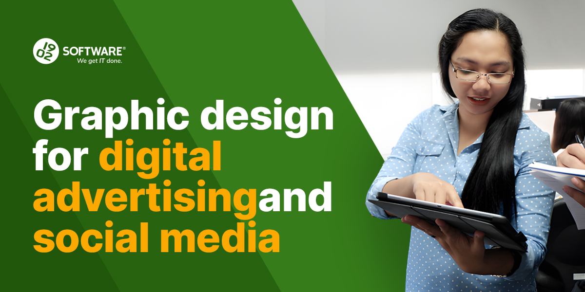 Graphic design for digital advertising and social media